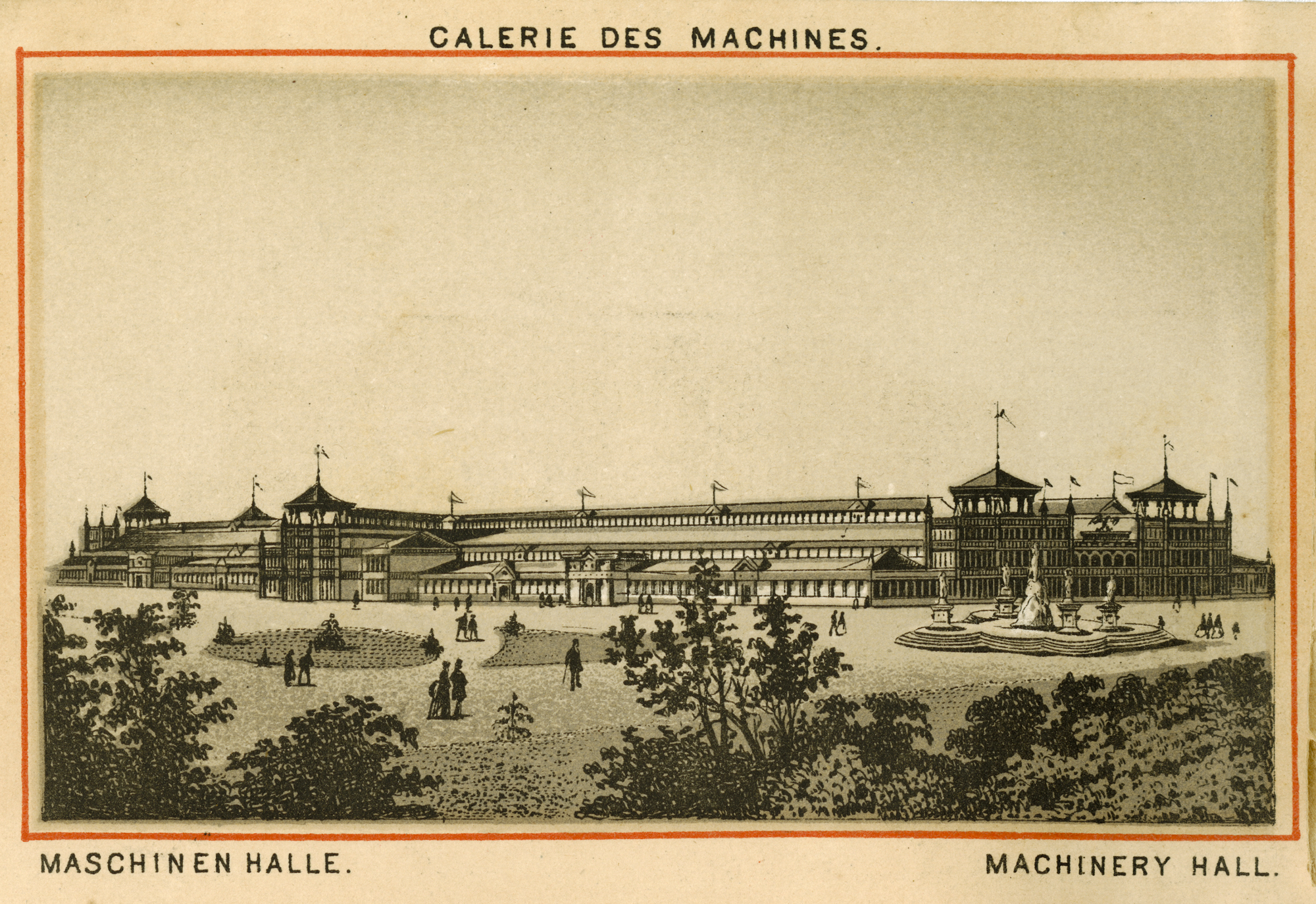 Galerie des Machines - Paris 1889 | World Expositions Collection